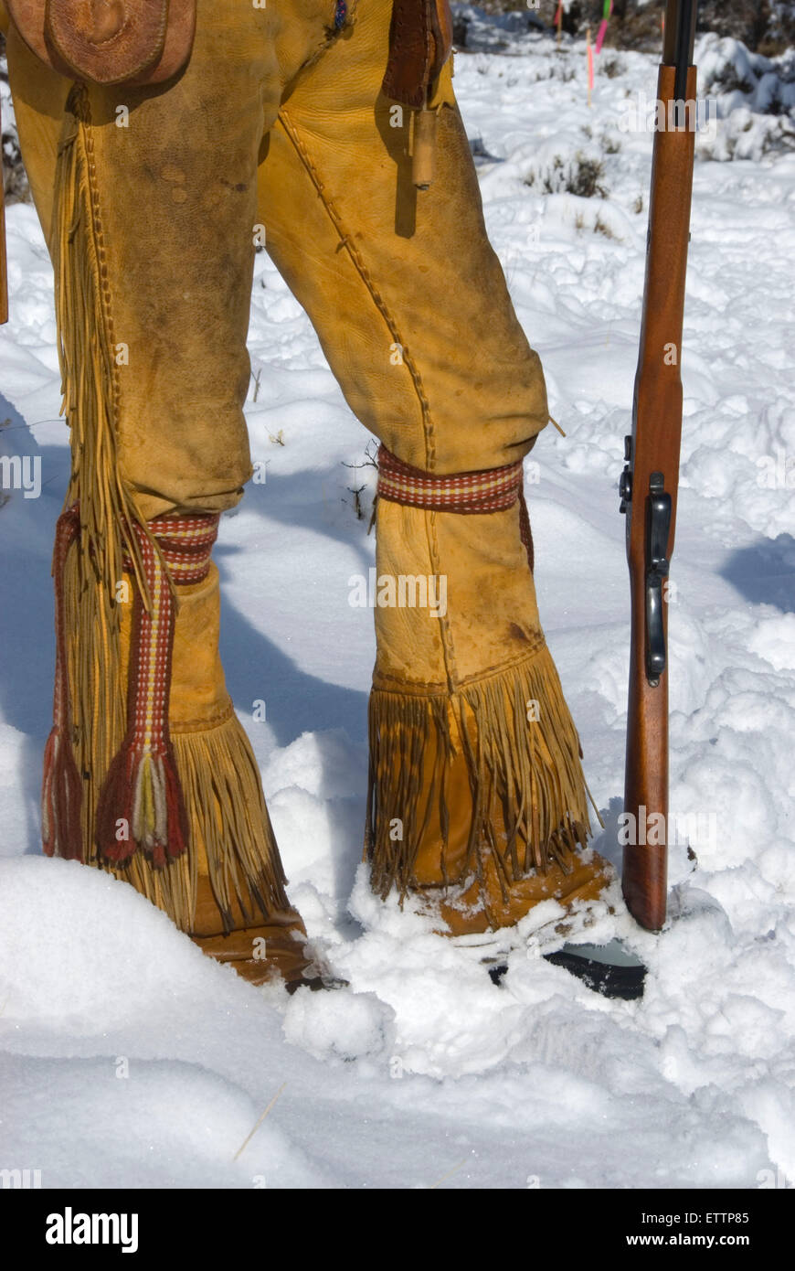 Buckskins on rifle range, Grizzly Mountain Long Rifles Horse Ridge ...