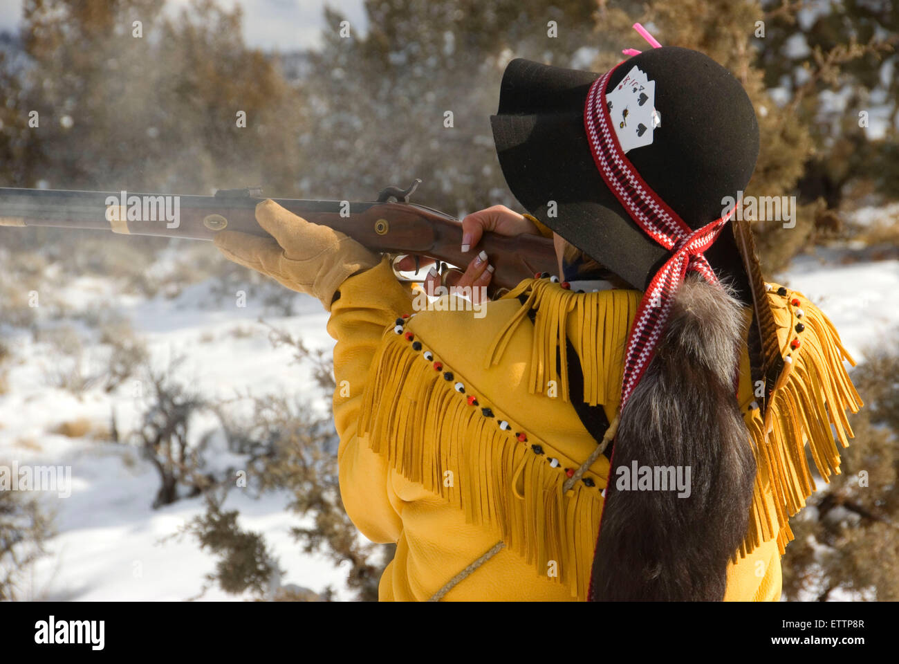 Mountain man rendezvous hi-res stock photography and images - Alamy
