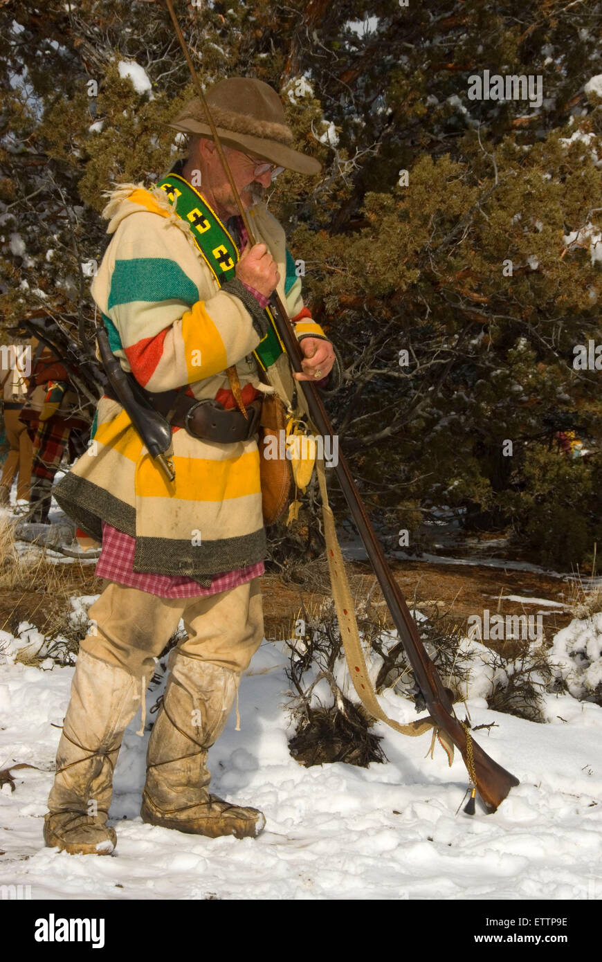 Mountain man rendezvous hi-res stock photography and images - Alamy