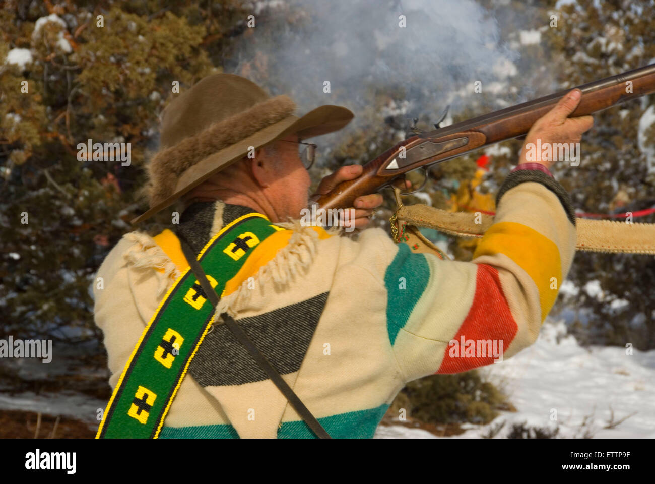 Firing on rifle range, Grizzly Mountain Long Rifles Horse Ridge ...