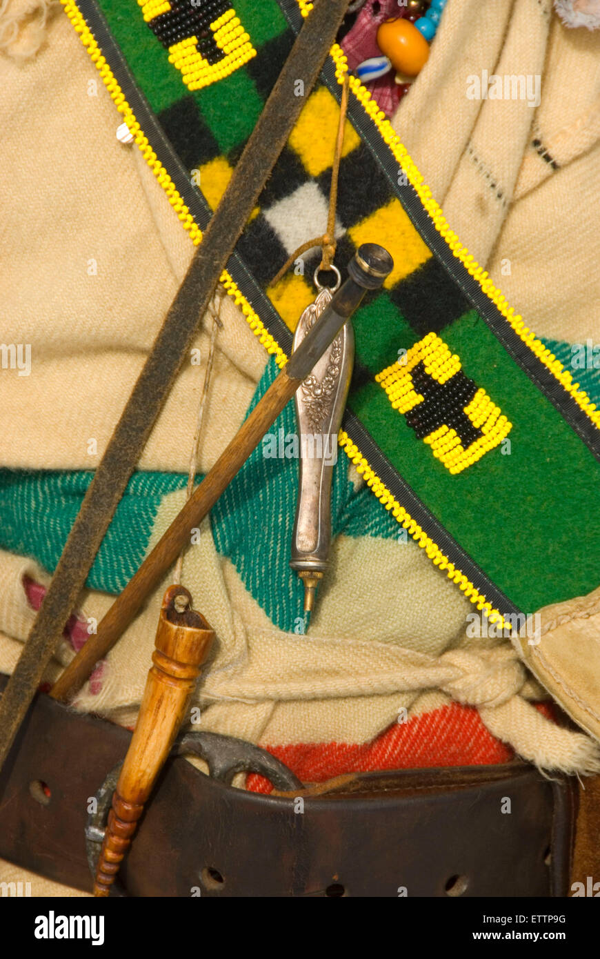 Beadwork sash, Grizzly Mountain Long Rifles Horse Ridge Rendezvous ...