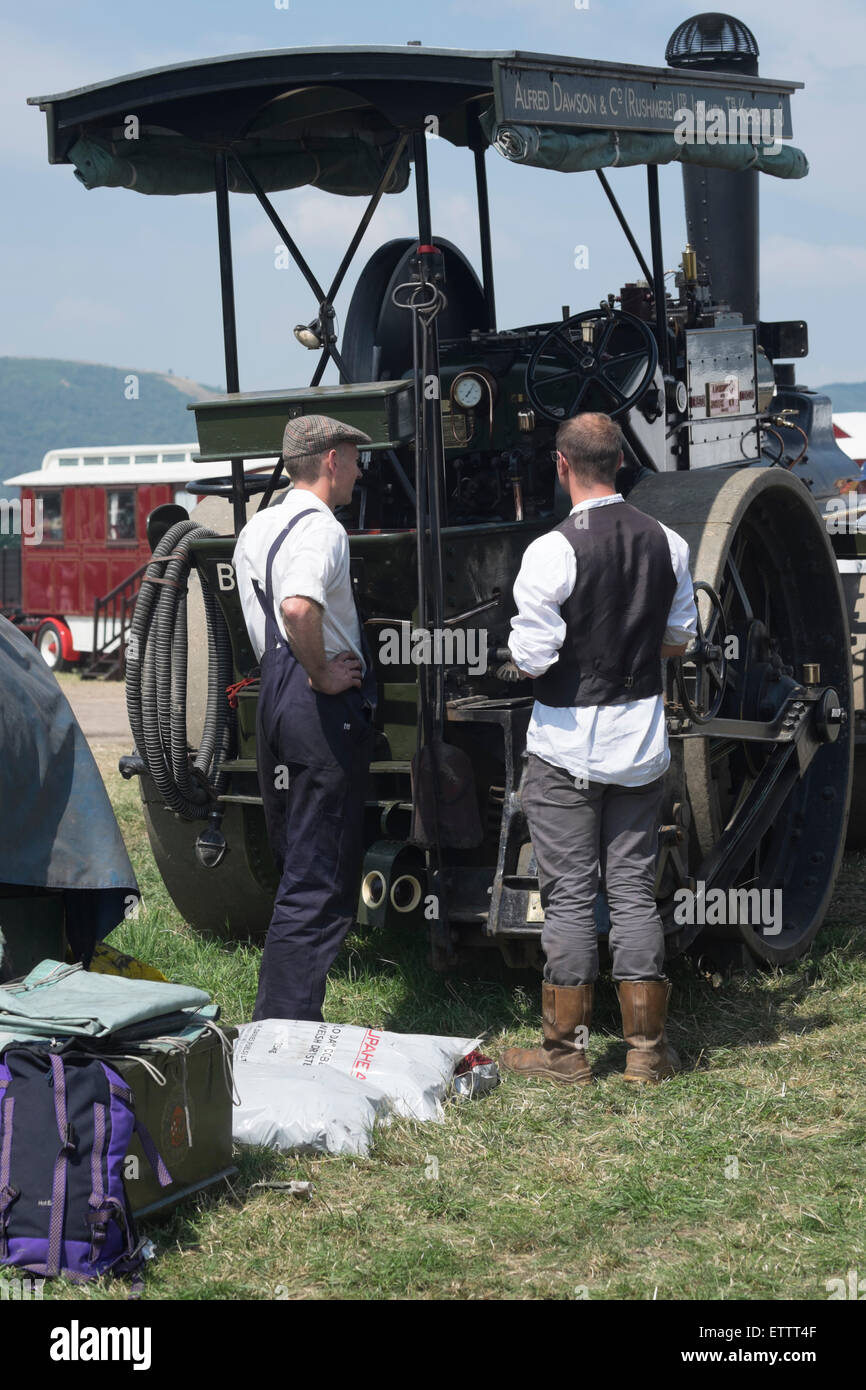 Steam Rally at Welland in Worcestershire Stock Photo - Alamy
