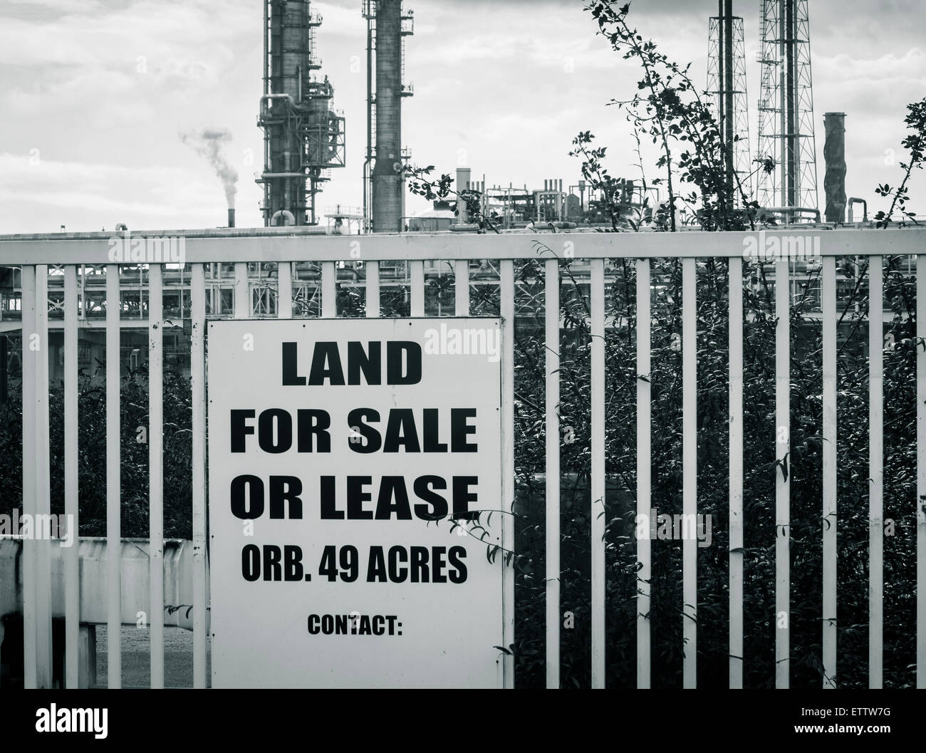 Industrial land for sale at former ICI chemical complex at Billingham ...