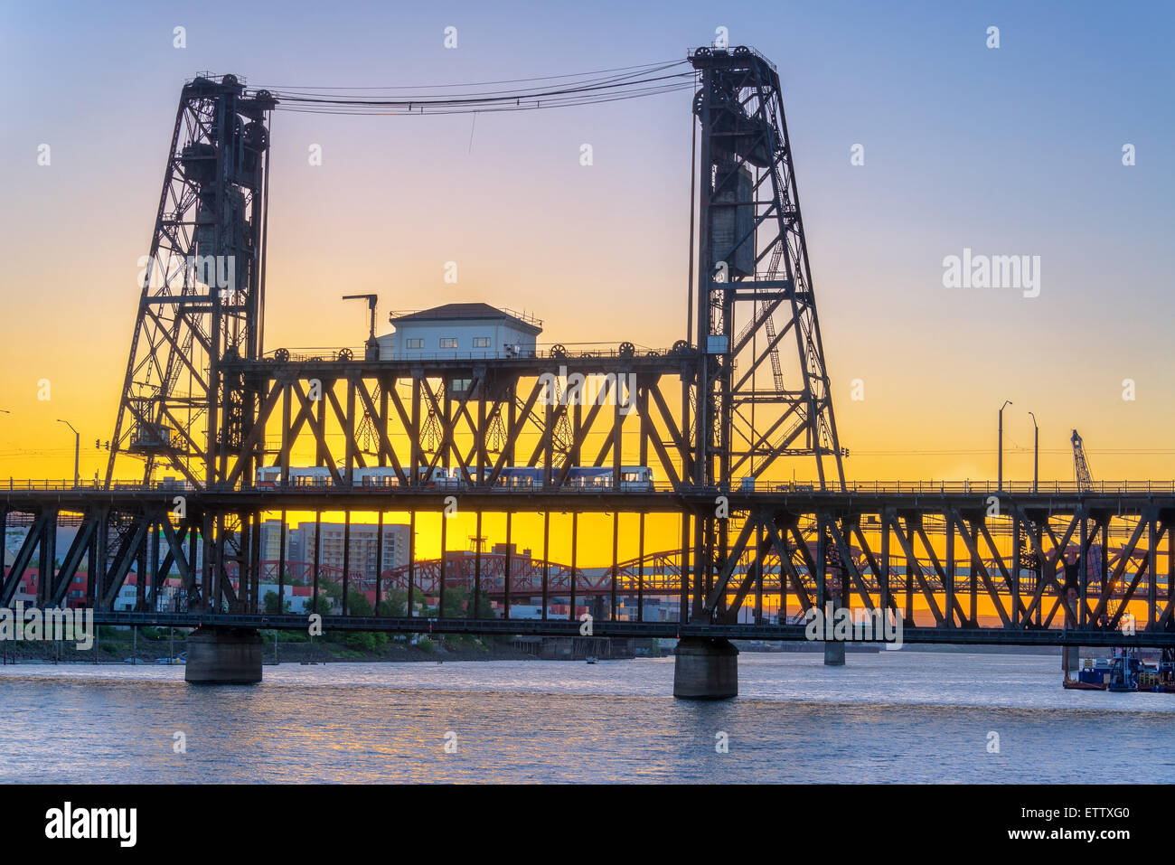 Steel Bridge Portland Oregon
