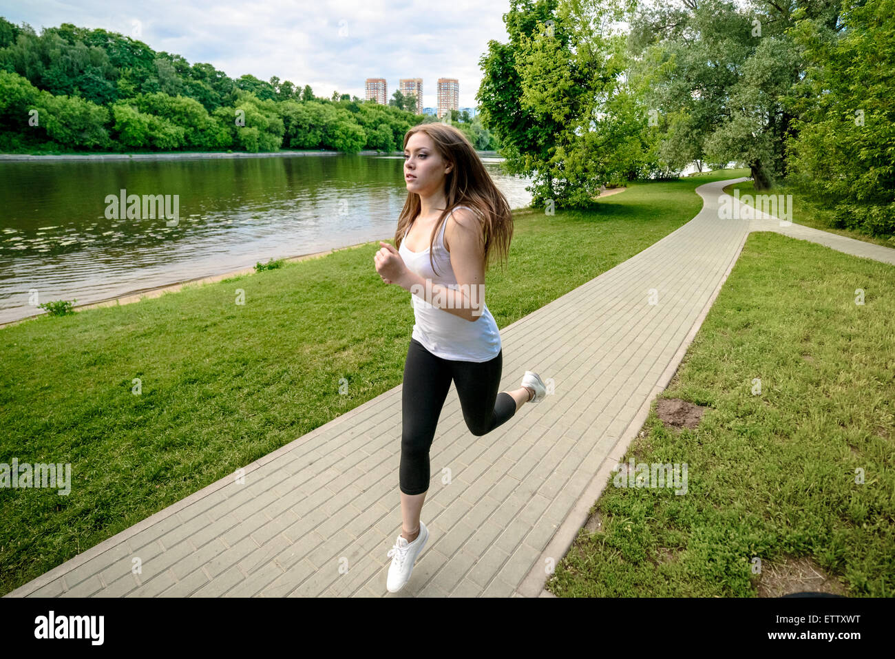 Jogging pants outdoor hi-res stock photography and images - Alamy