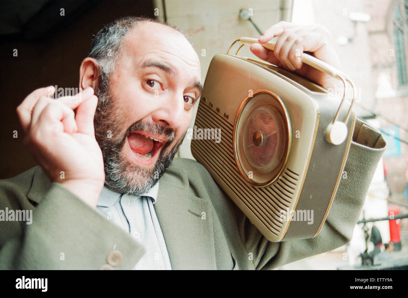 Alexei Sayle, actor, author and comedian, opens the Vintage Radio ...