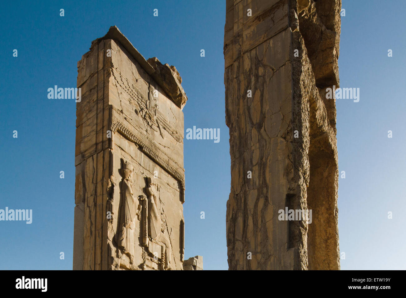 Iran, Persepolis, Palace of Darius I Stock Photo - Alamy