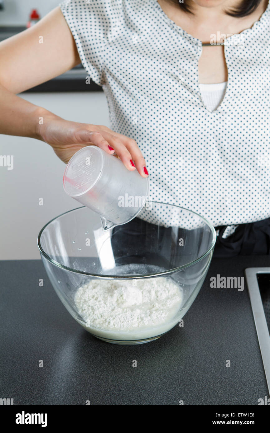 Only flour and water hi-res stock photography and images - Alamy