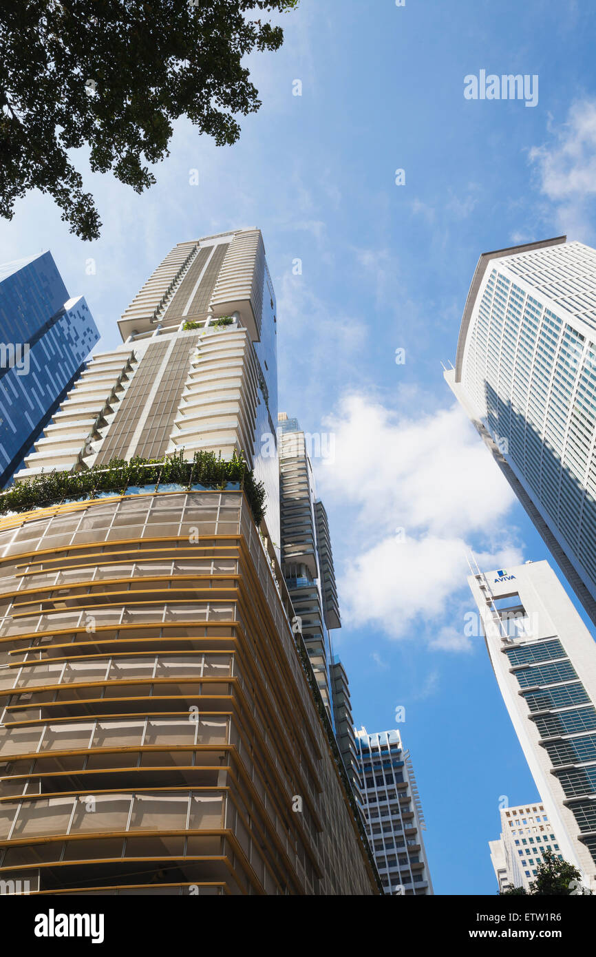 Republic of Singapore, Singapore, high-rise residential building One ...