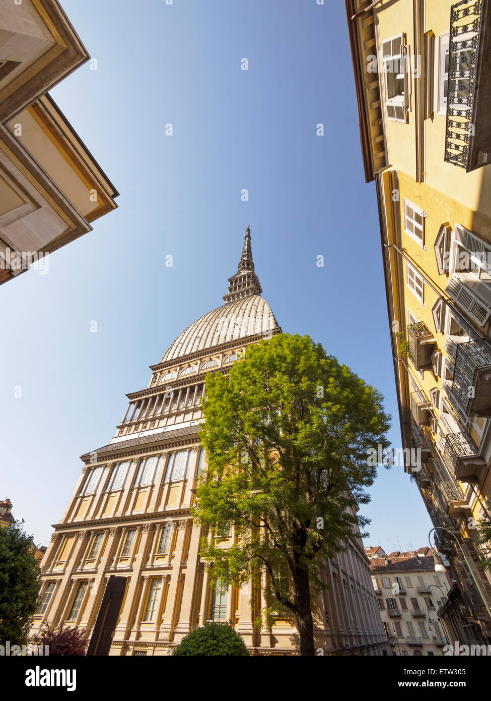 Italy, Piemont, Turin, Mole Antonelliana, Museo Nazionale del Cinema ...