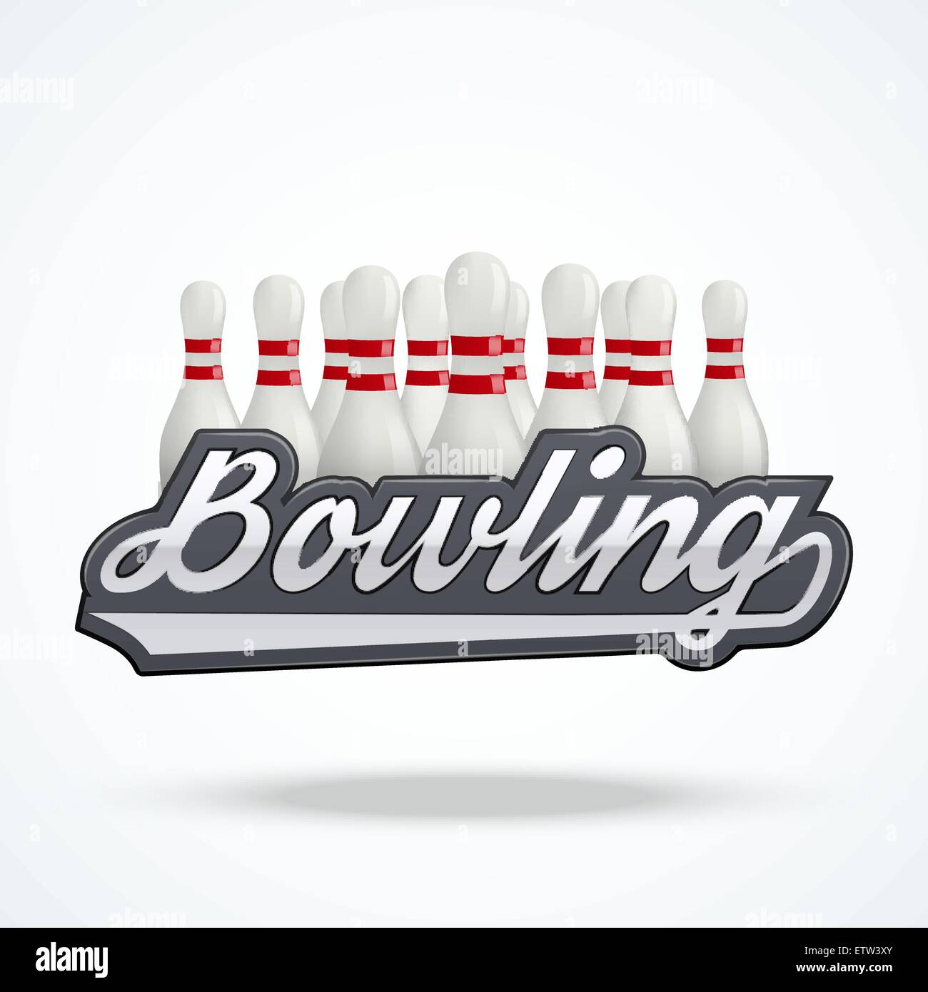 Premium Bowling labels Stock Vector Image & Art - Alamy