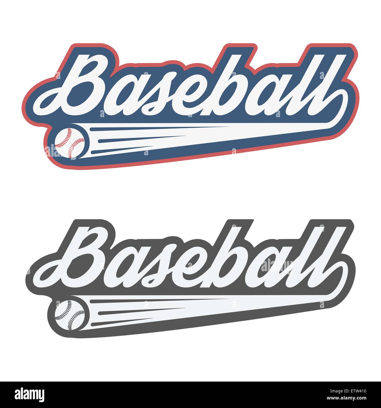 Vintage baseball label and badge Stock Vector Image & Art - Alamy