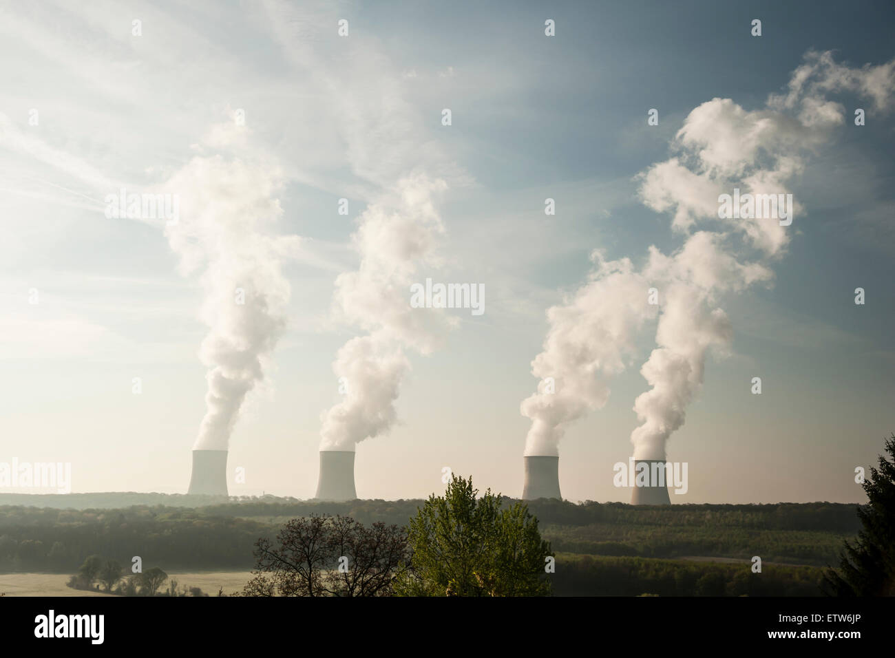 France, Cattenom, Nuclear power station Stock Photo - Alamy