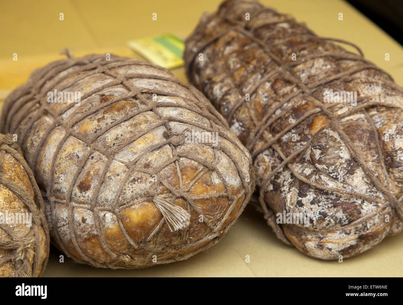 culatello di Zibello, typical italian handmade sausage Stock Photo - Alamy