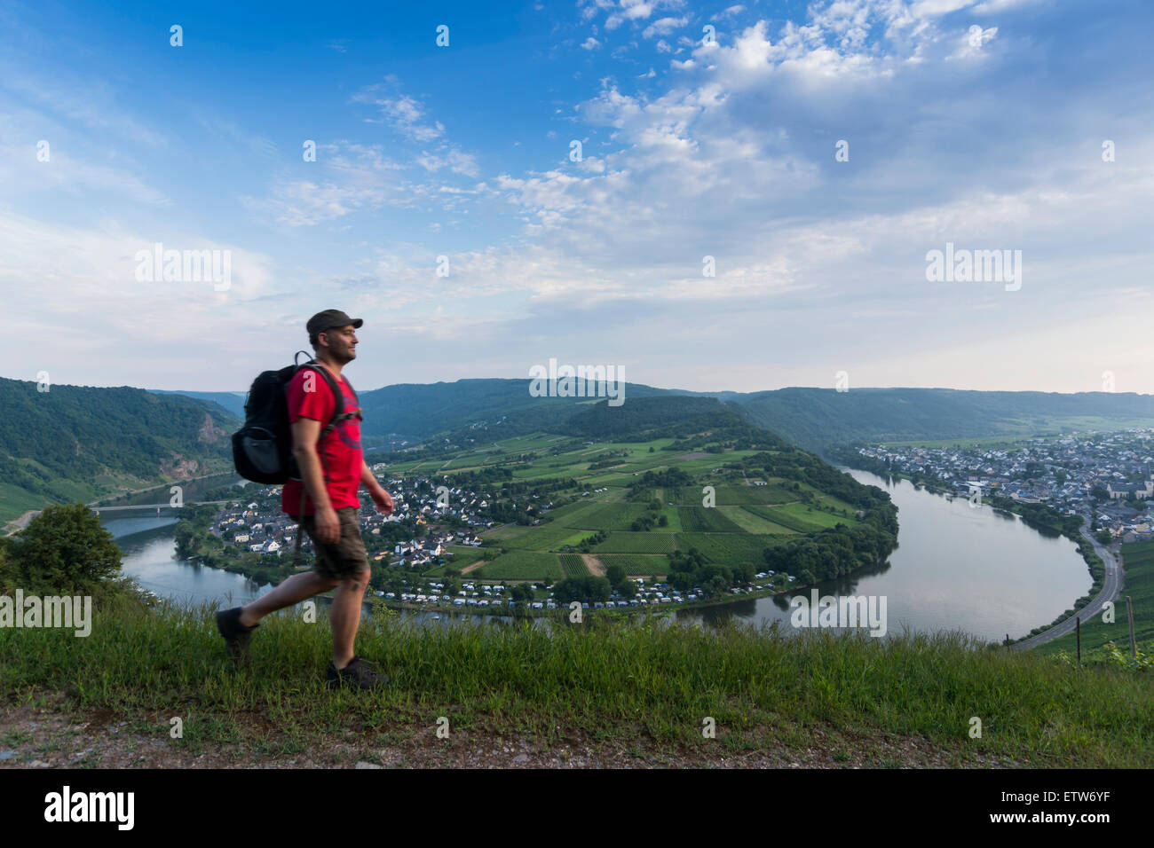 Germany, Rhineland-Palatinate, Moselle loop Kroev Stock Photo - Alamy