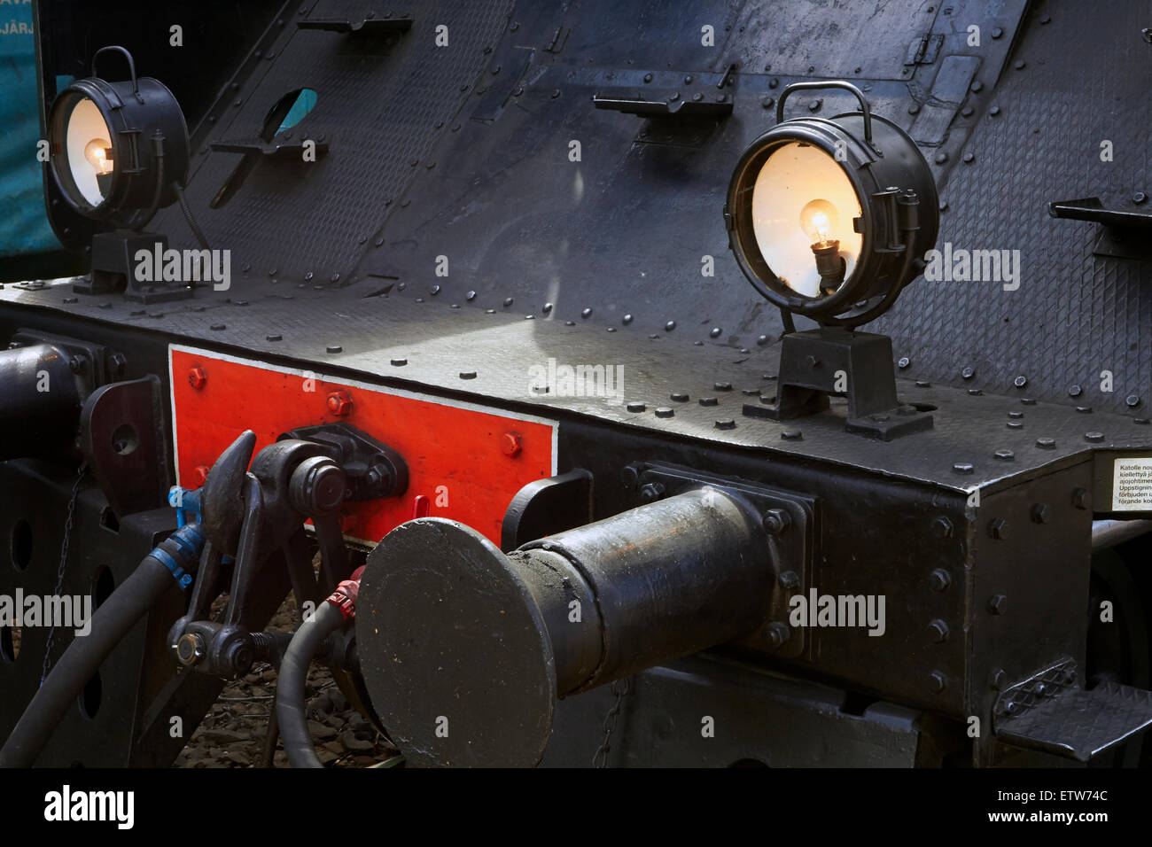 Finnish Hr1-class "Ukko-Pekka" steam engine locomotive 1009 ...