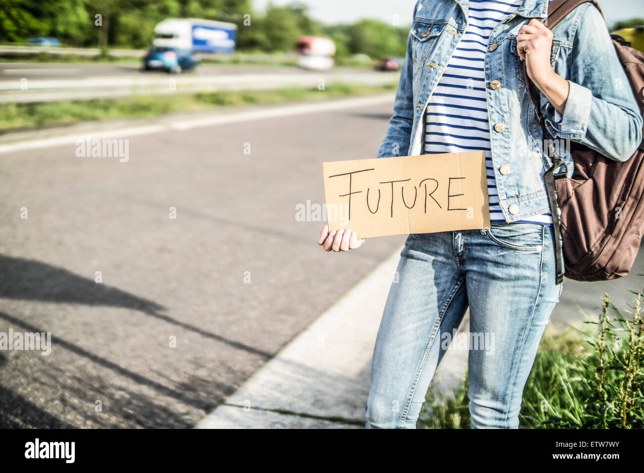 Funny Hitchhiking Signs