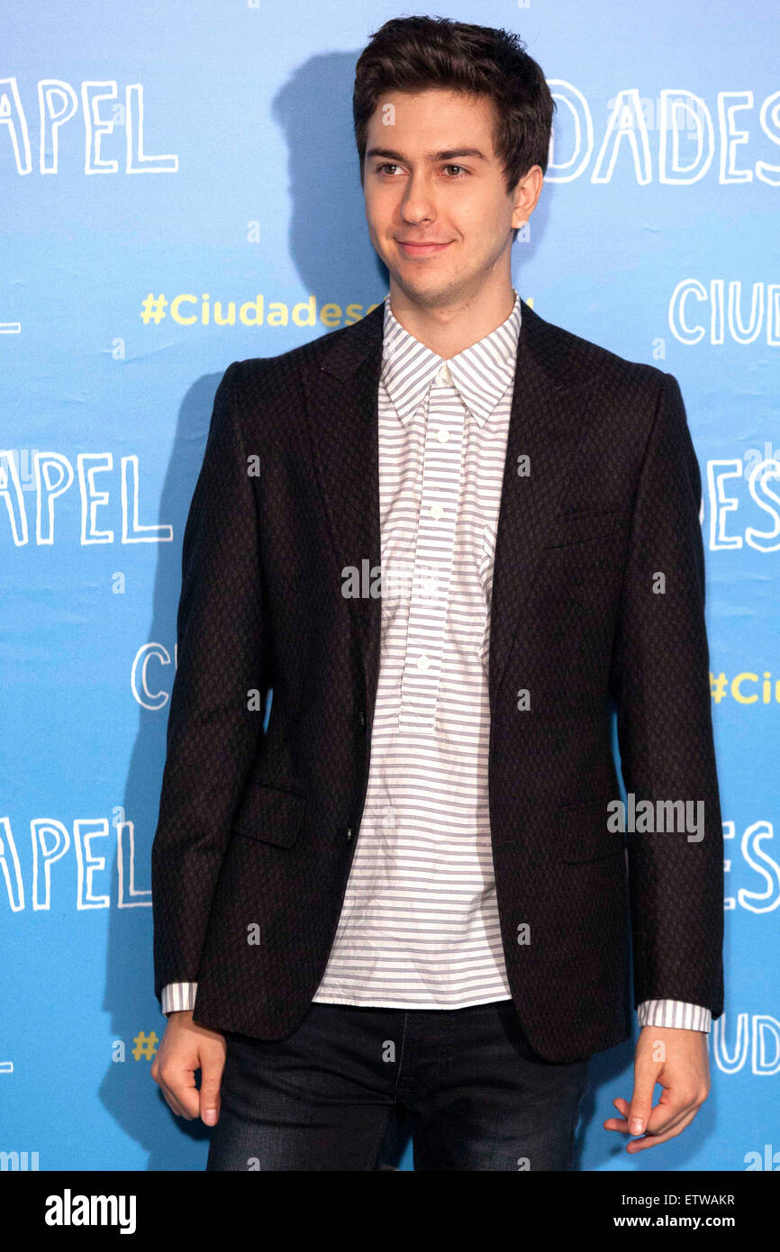 Madrid, Spain. 15th June, 2015. American actor Nathaniel Marvin ¿Nat ...