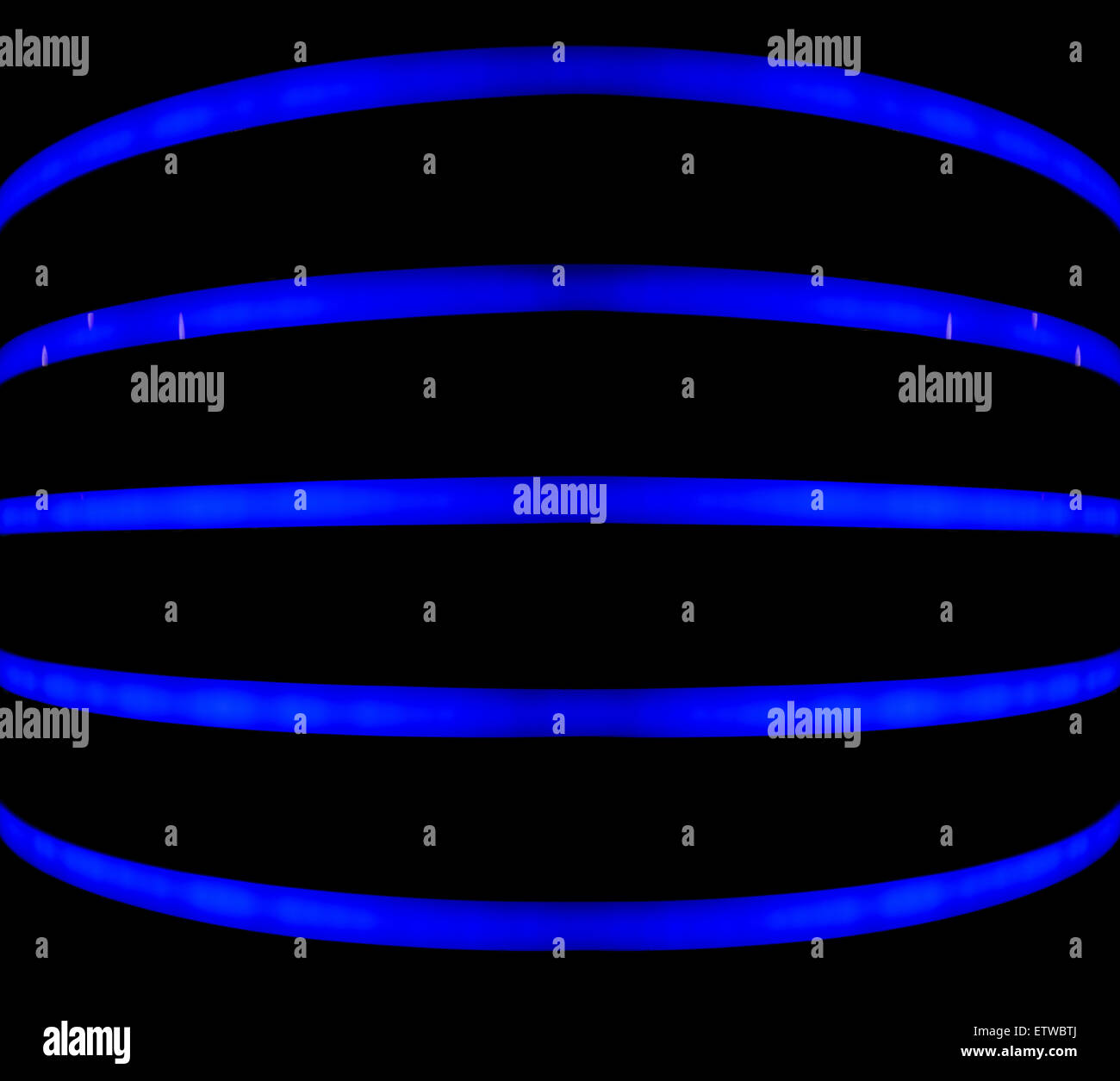Dark blue neon background hi-res stock photography and images - Alamy