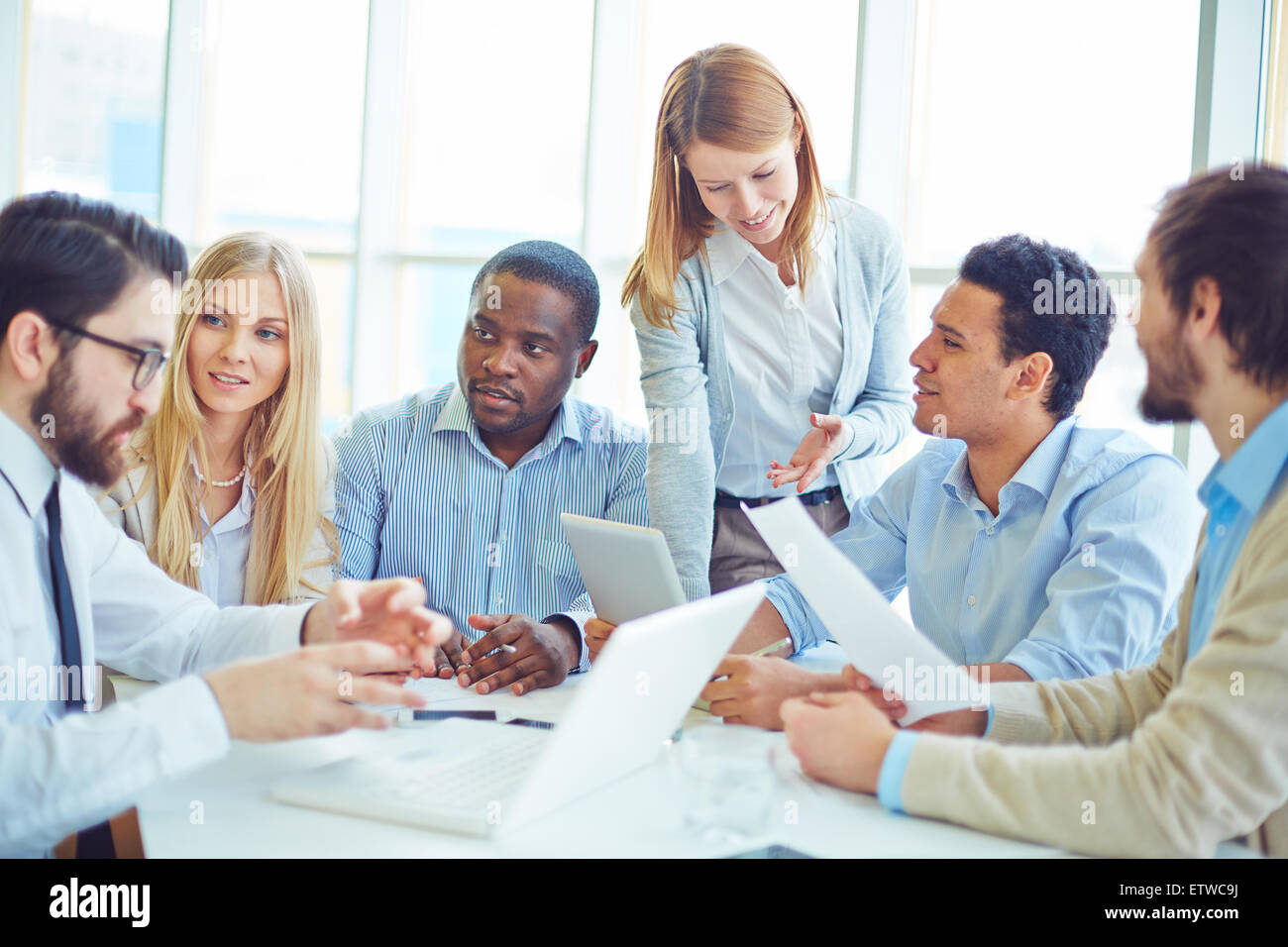 Successful professionals hi-res stock photography and images - Alamy