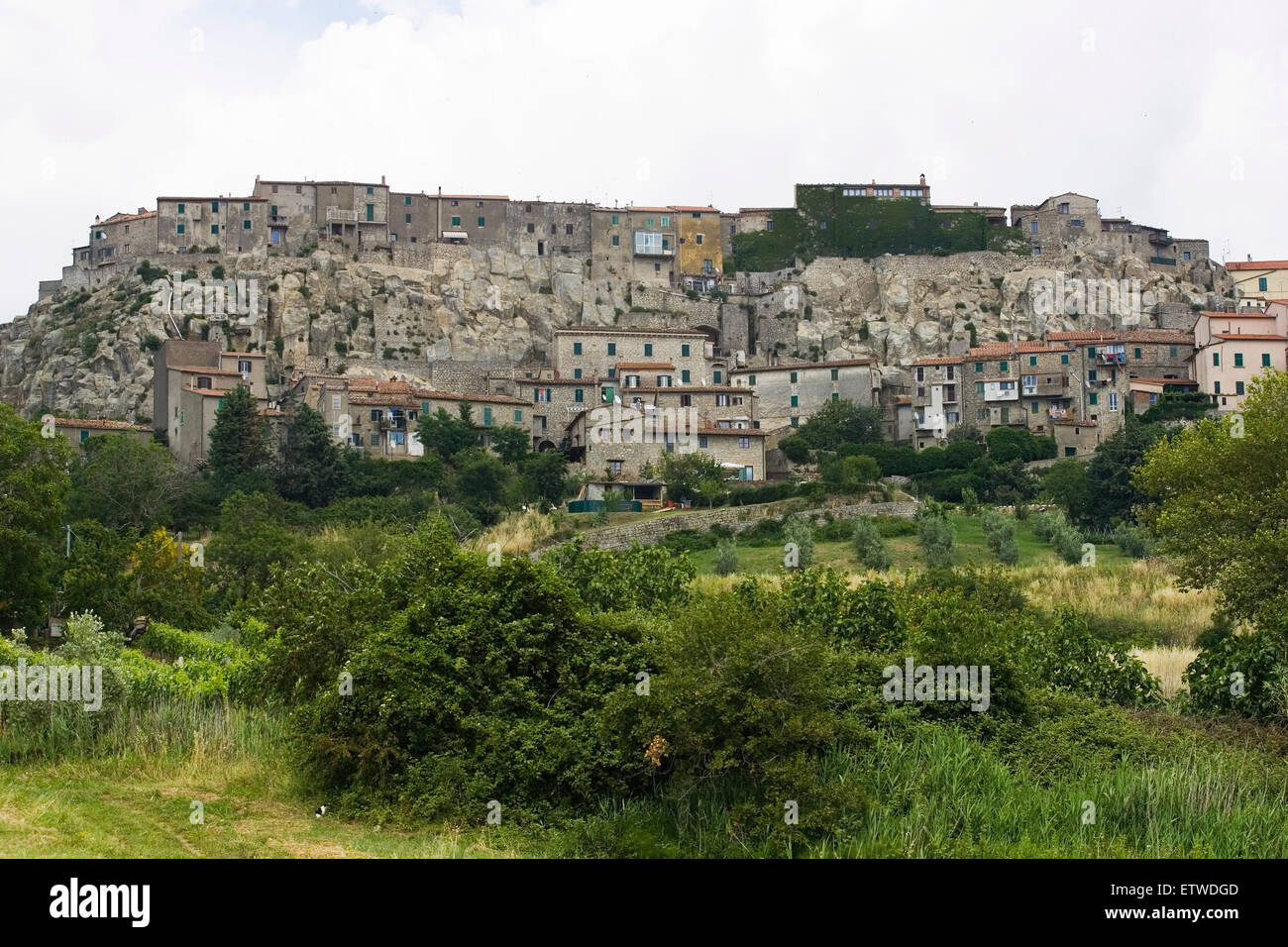 europe, italy, tuscany, roccastrada, the rock Stock Photo - Alamy