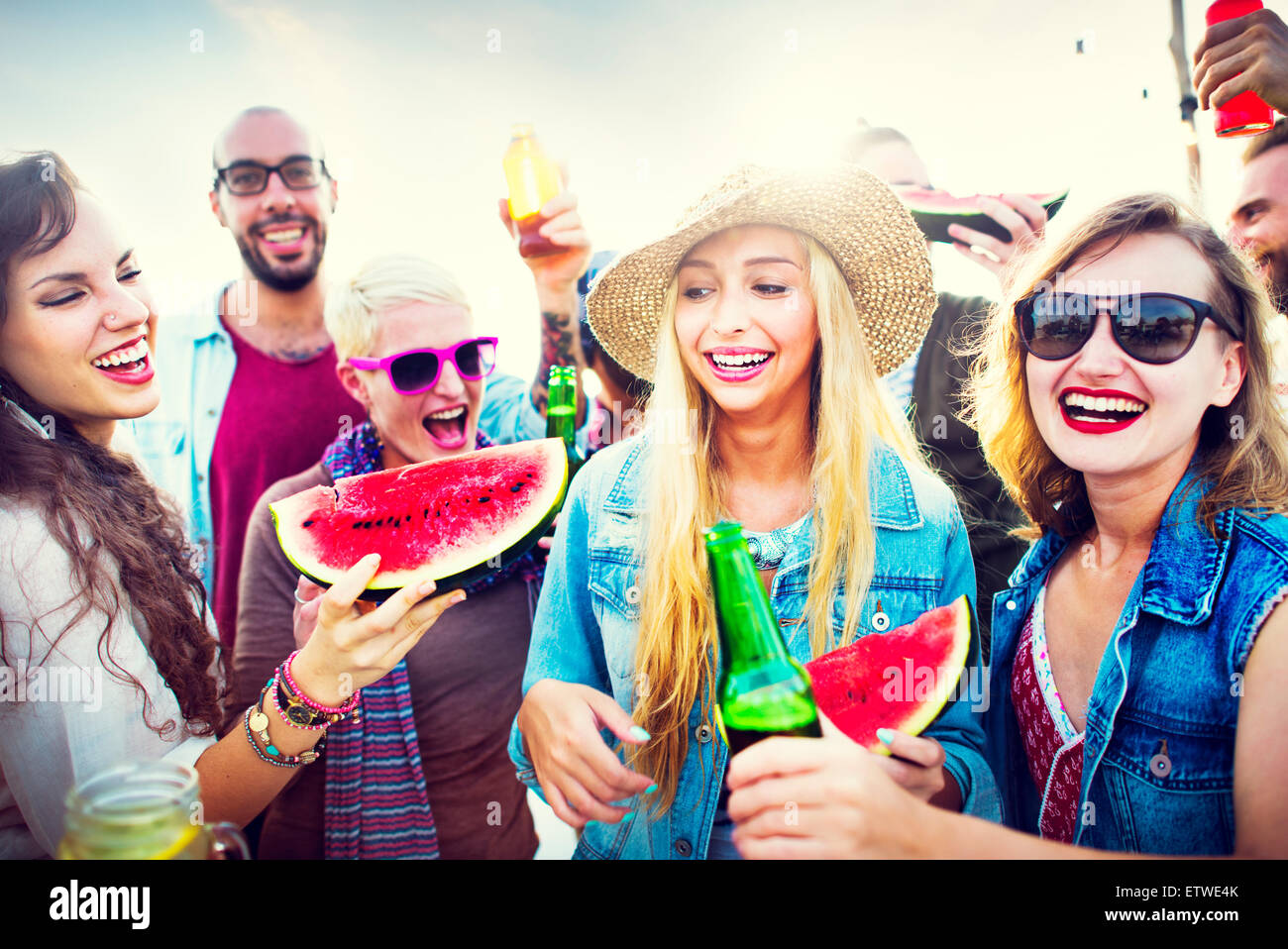 Friendship beach hi-res stock photography and images - Alamy