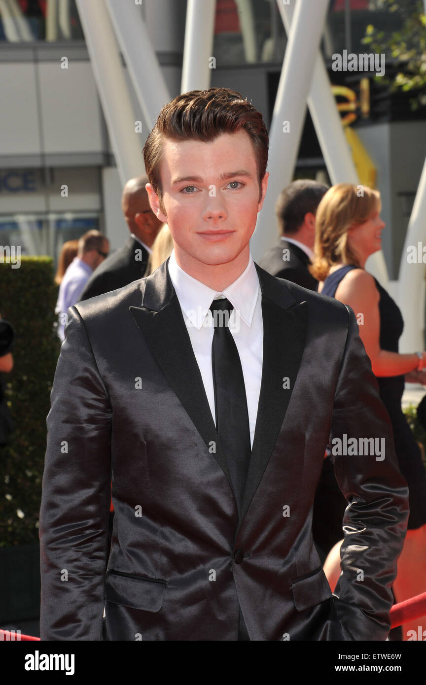 LOS ANGELES, CA - SEPTEMBER 10, 2011: Chris Colfer at the 2011 ...