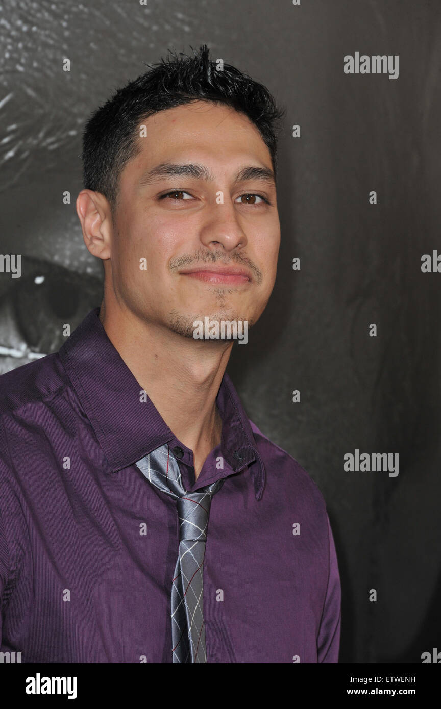 LOS ANGELES, CA - SEPTEMBER 6, 2011: Carlos Miranda at the world ...