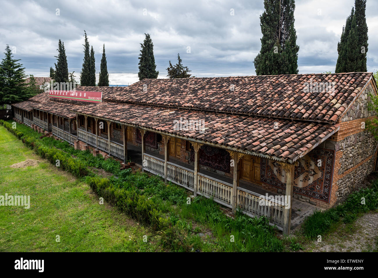 Badiauri Farm - agricultural facility in Kakheti Region, Georgia Stock ...