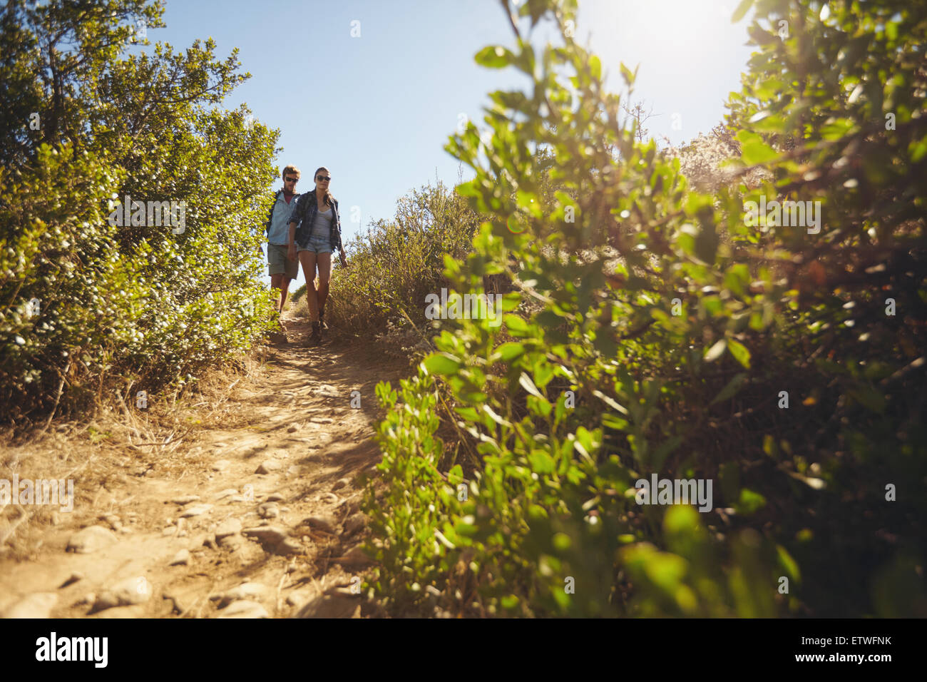 Downhill walking hi-res stock photography and images - Alamy