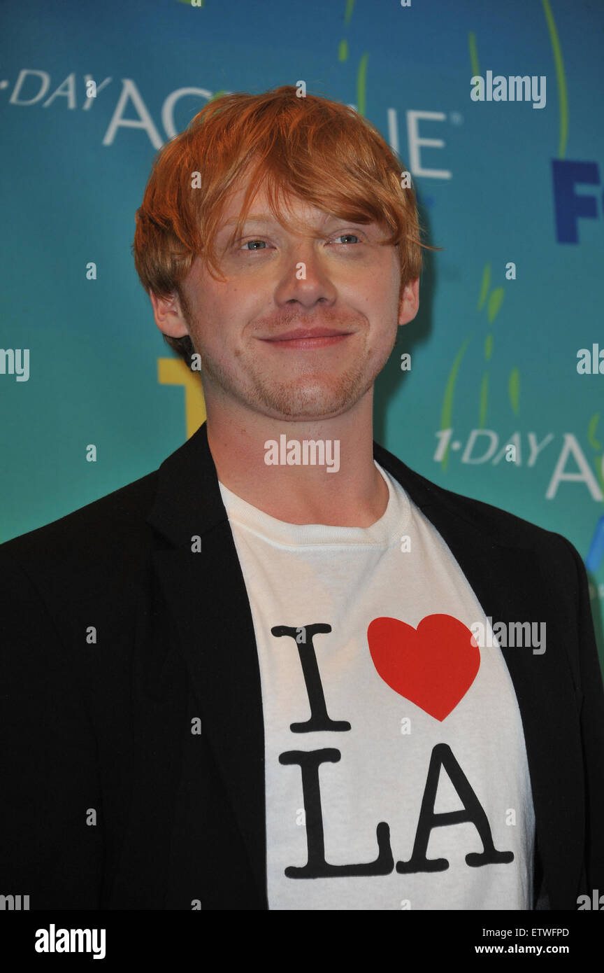 LOS ANGELES, CA - AUGUST 7, 2011: Rupert Grint at the 2011 Teen Choice ...
