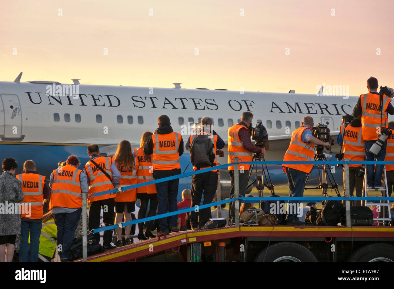 Air force two hi-res stock photography and images - Alamy