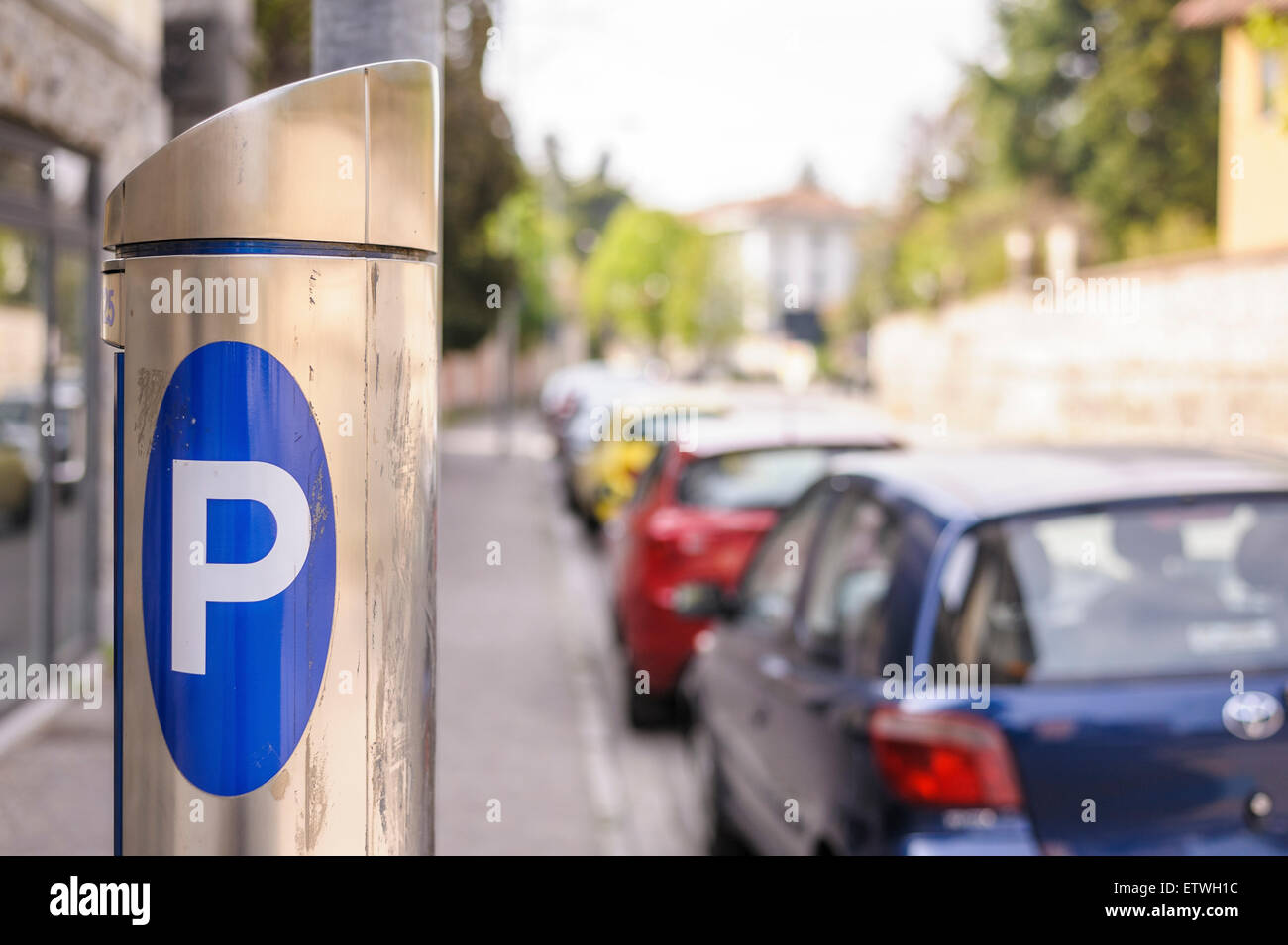 Car parking machine hi-res stock photography and images - Alamy