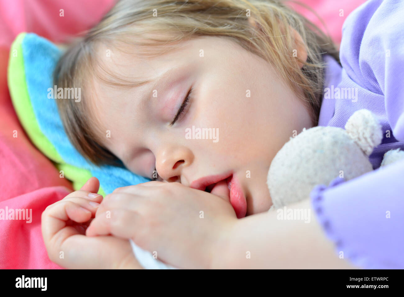 Portrait cute child sucking thumb hi-res stock photography and images ...