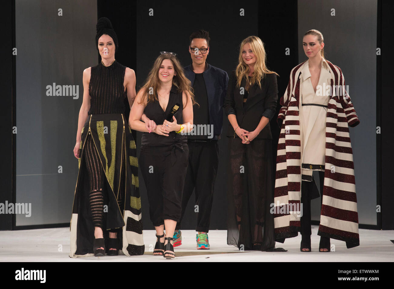 Melissa Villevieille from Edinburgh School of Art (pictured with Gok ...