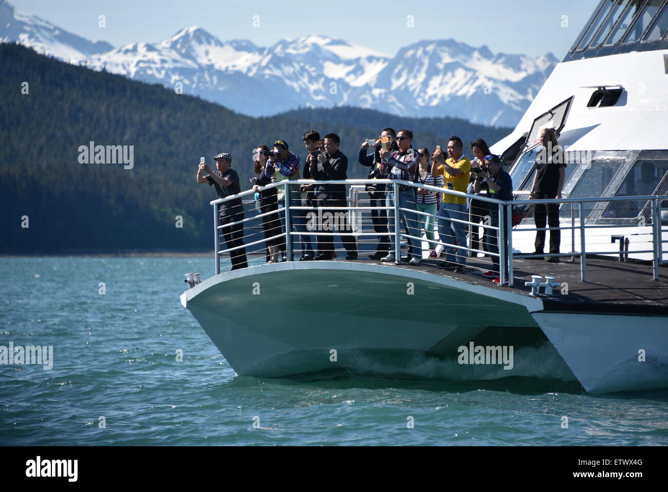 Whale Watching in Southeast Alaska Stock Photo - Alamy