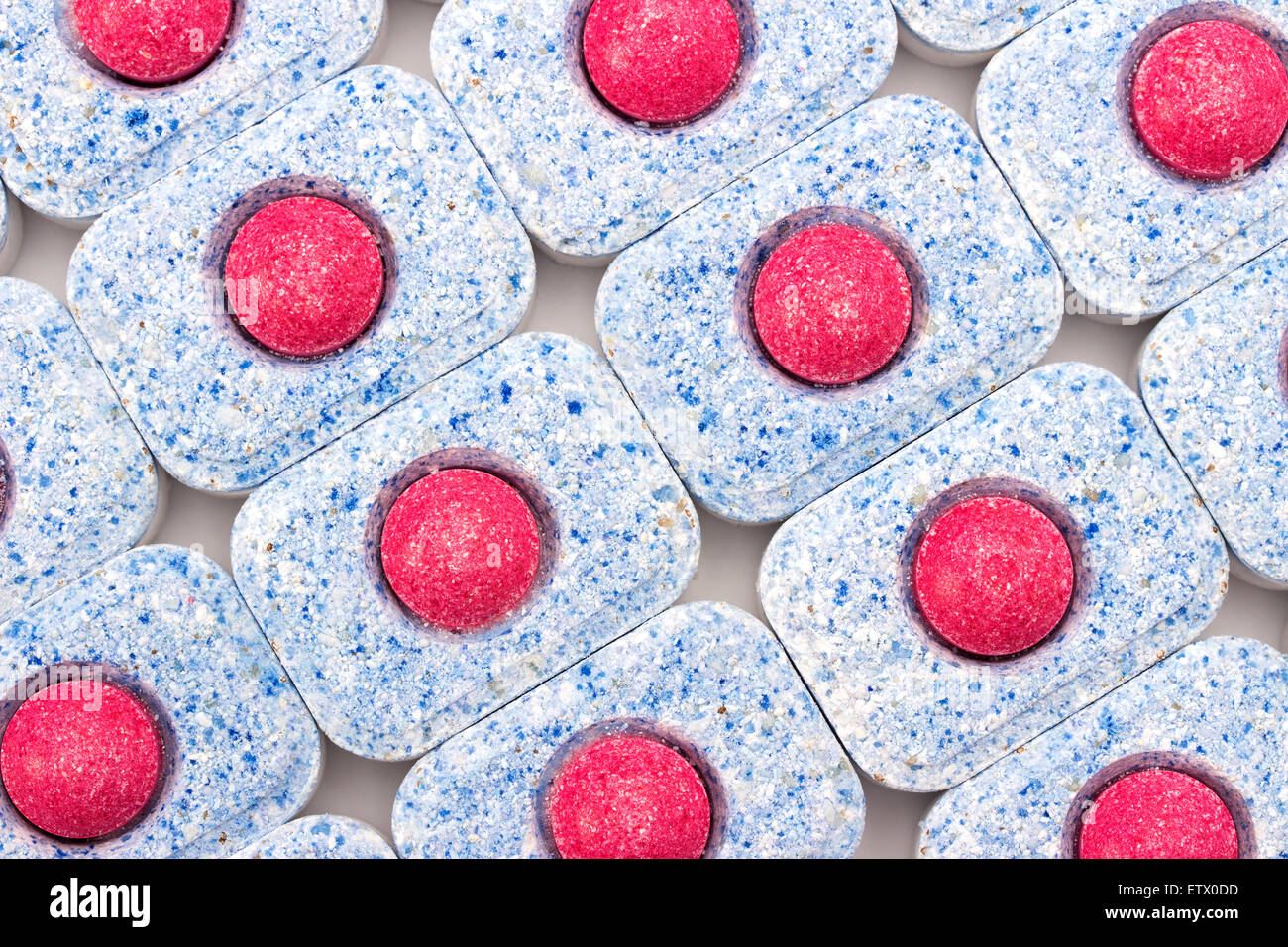 Dishwasher tablets on a white background isolate Stock Photo - Alamy