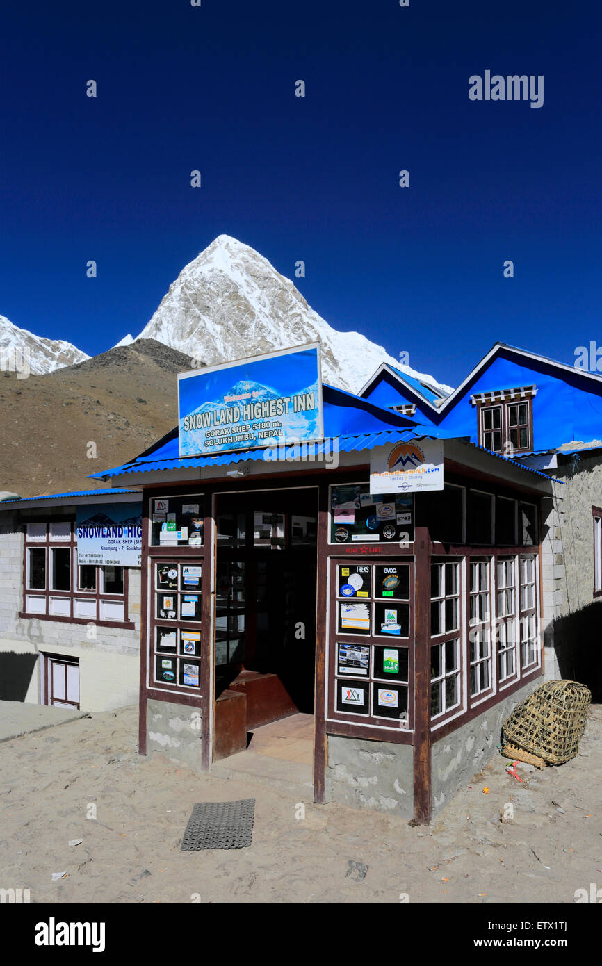 Gorak Shep village, Everest base camp trek, UNESCO World Heritage Site ...