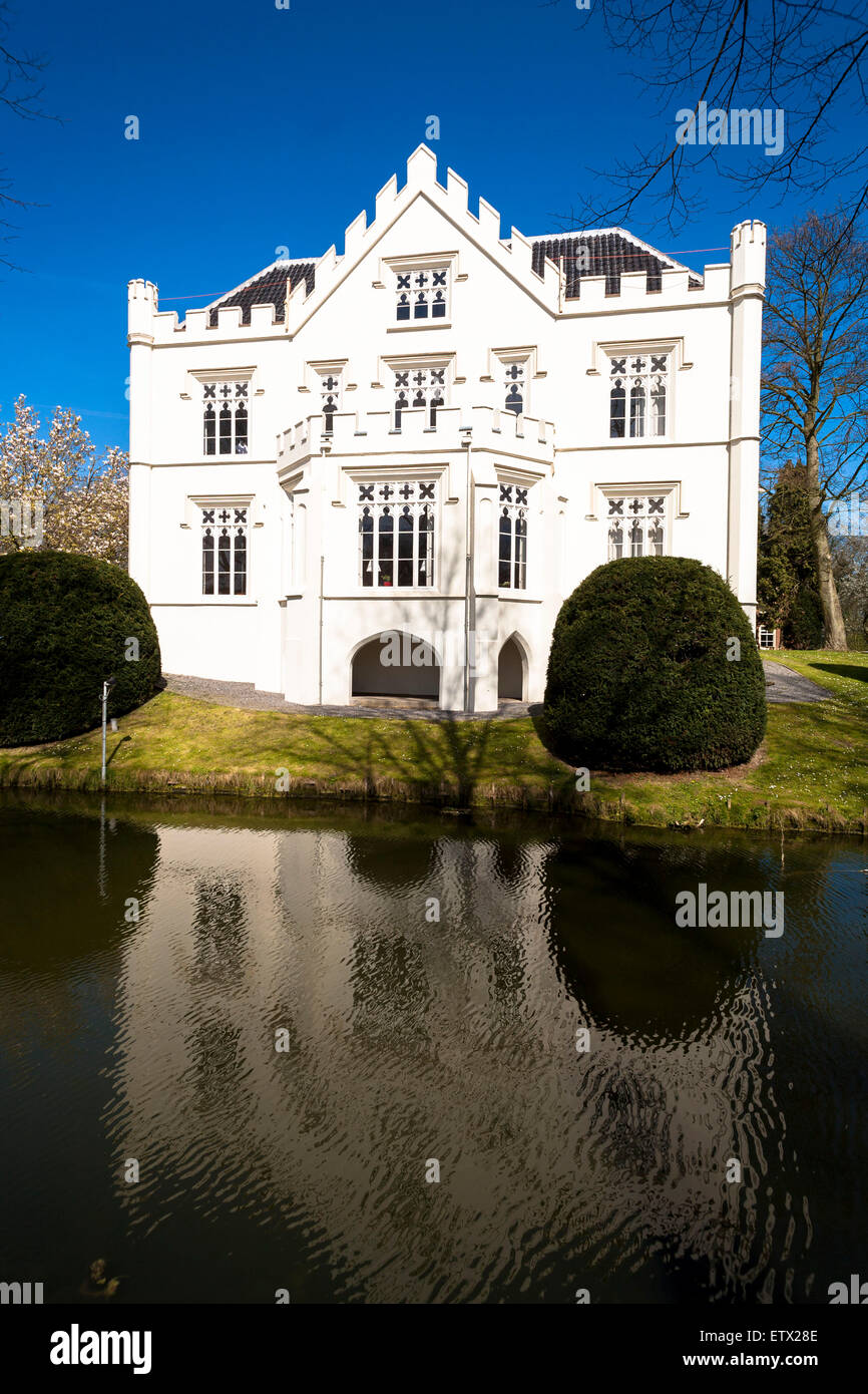 NLD, Netherlands, Gelderland, house in Rossum at the river Rhine. NLD ...