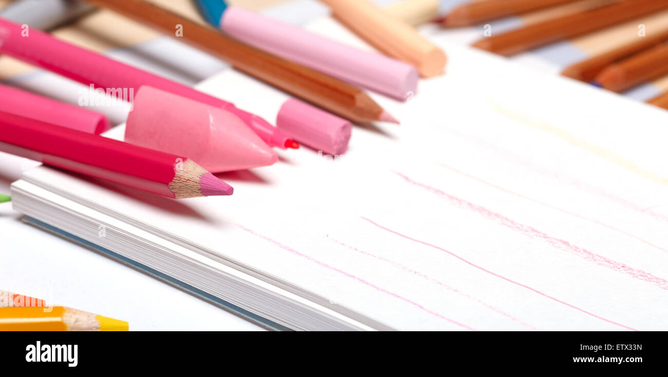 Drawing materials hi-res stock photography and images - Alamy