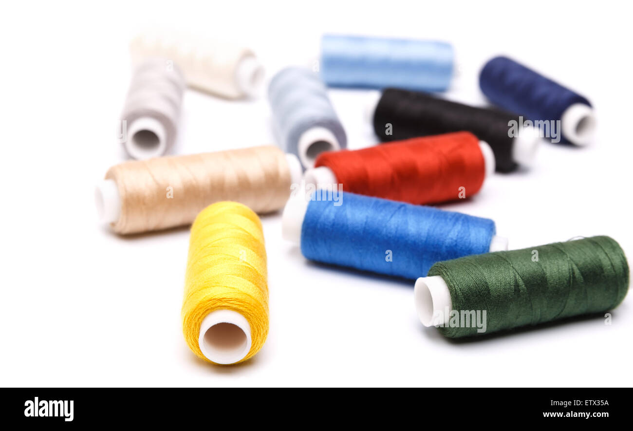 coils with threads Stock Photo - Alamy