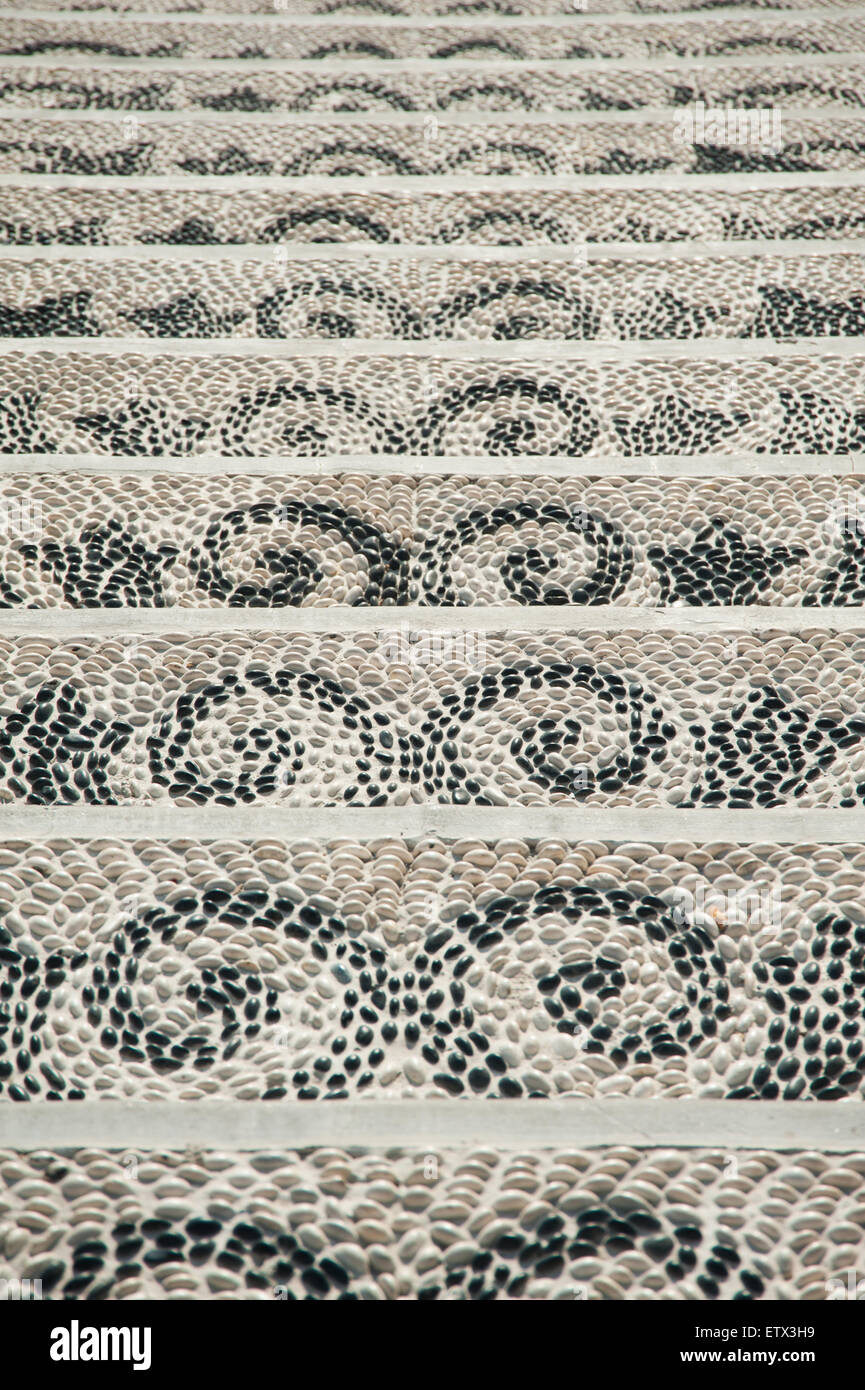 Pebbled stairs hi-res stock photography and images - Alamy