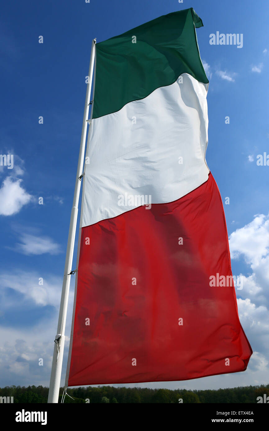Italy flag italy flag hi-res stock photography and images - Alamy