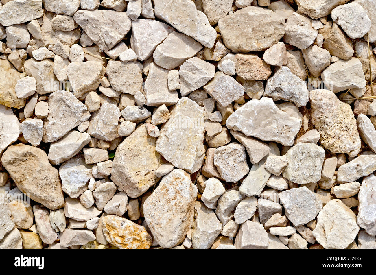 Crushed sandstone on dirt road Stock Photo - Alamy