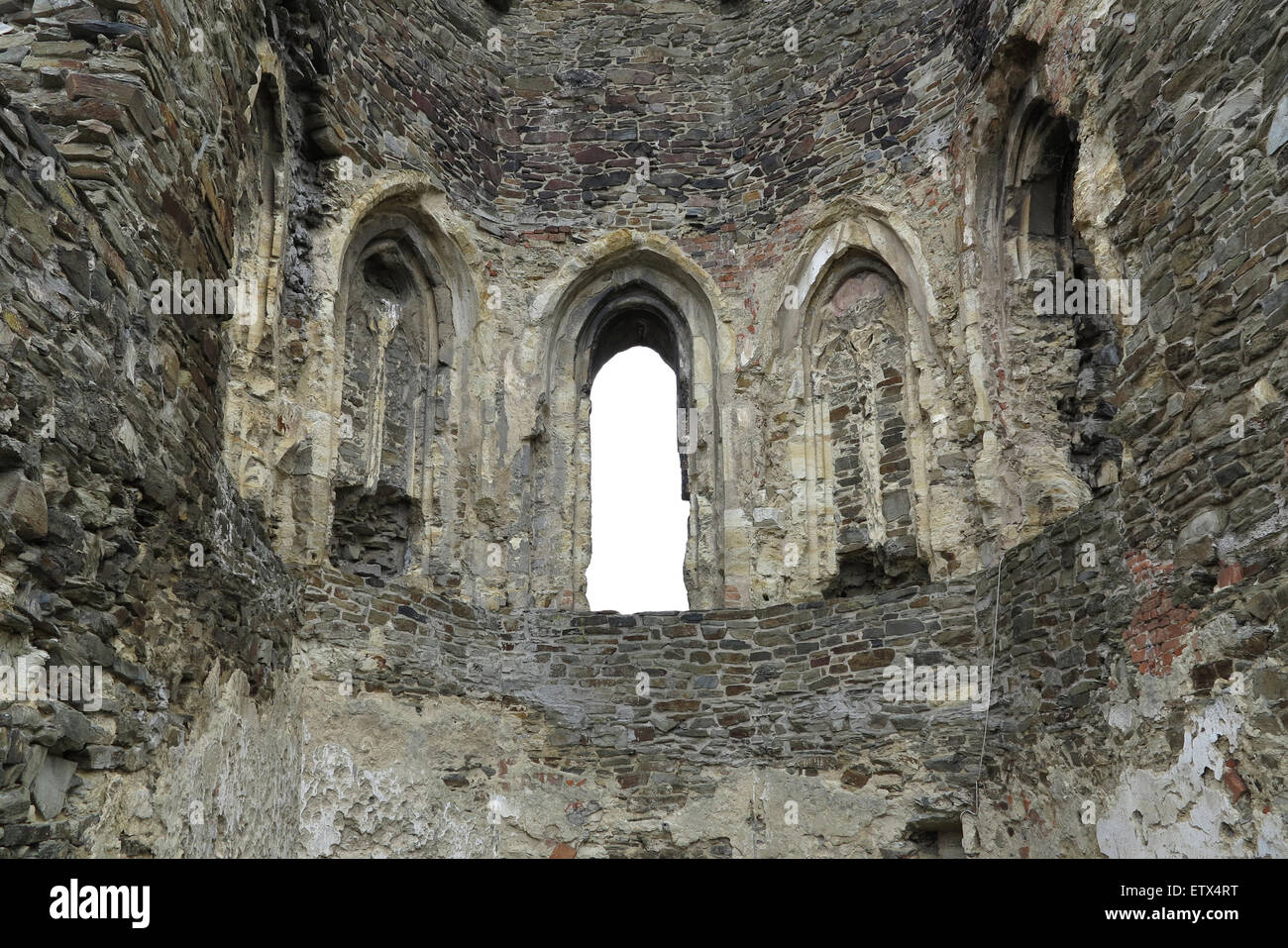 Okor castle ruins hi-res stock photography and images - Alamy
