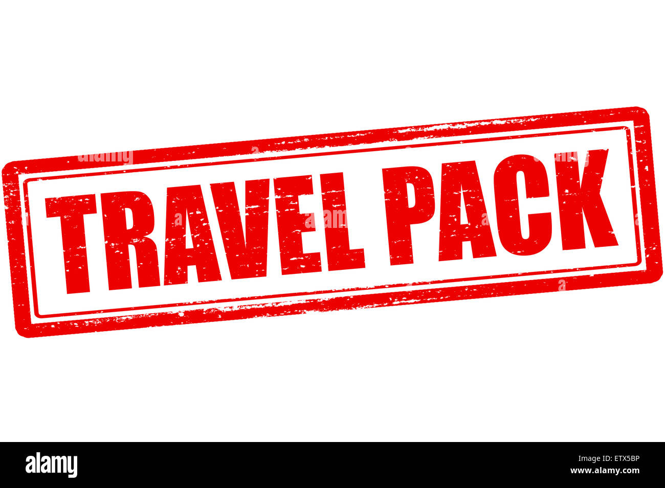 Travel pack rubber stamp hi-res stock photography and images - Alamy