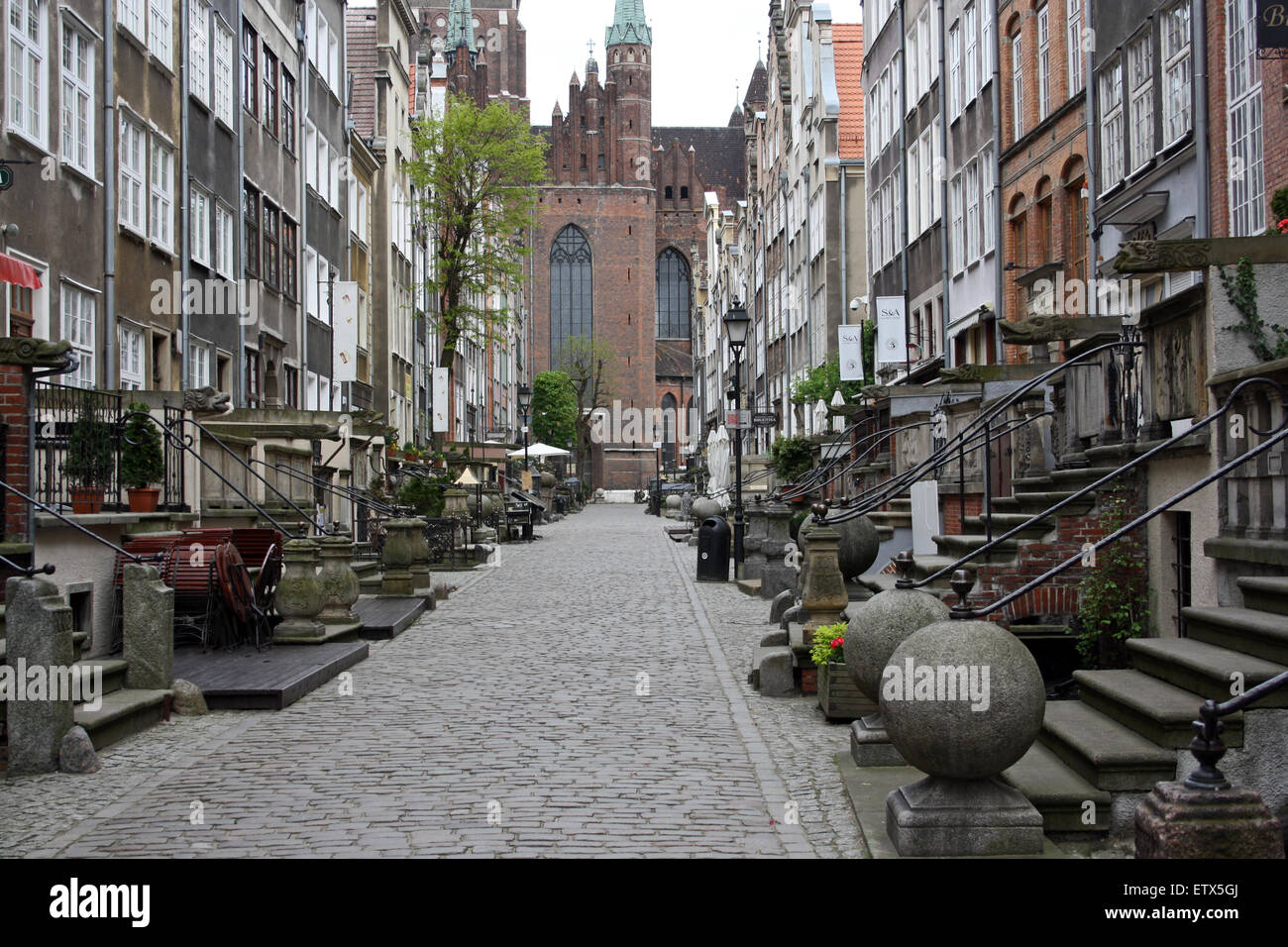 Gdansk, Danzig, St. Mary's Street (ul Mariacka Stock Photo - Alamy