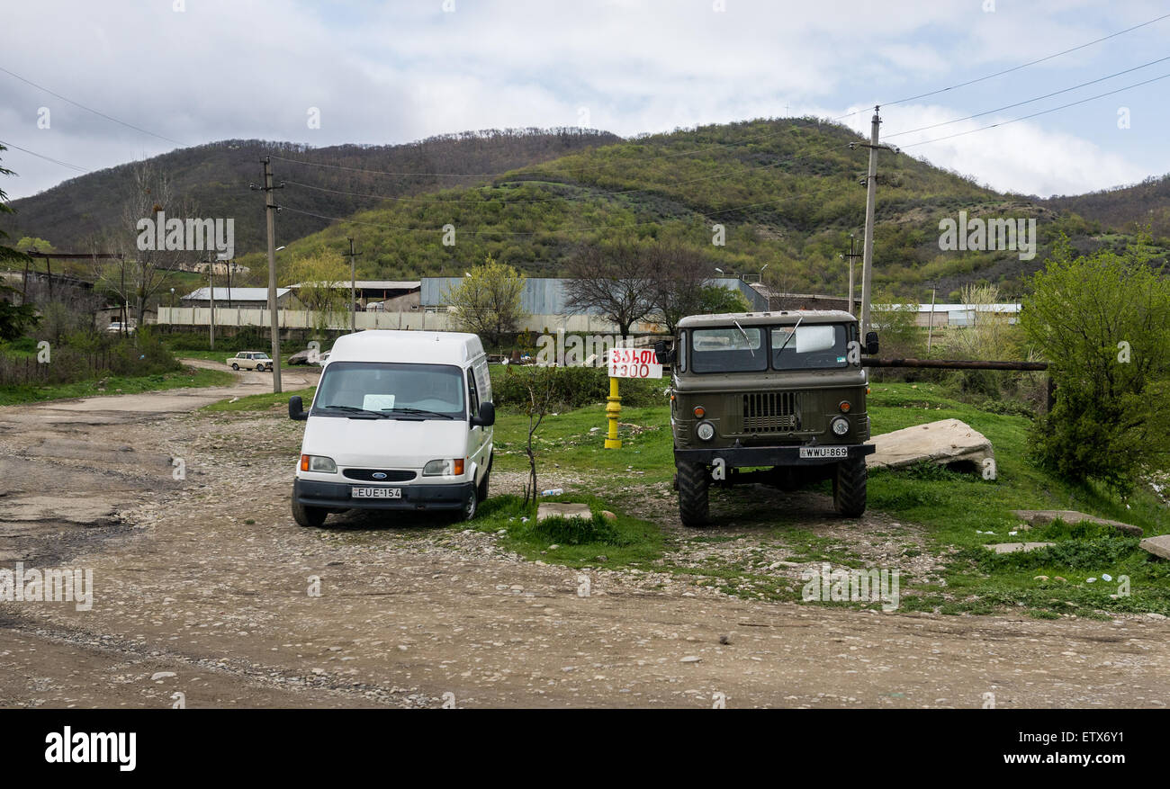 Old gaz russian truck hi-res stock photography and images - Alamy