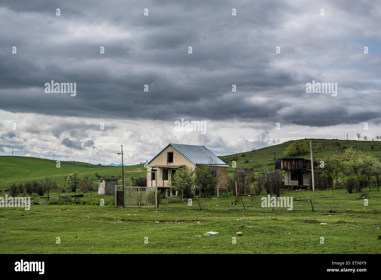 Georgian landscape view hi-res stock photography and images - Alamy