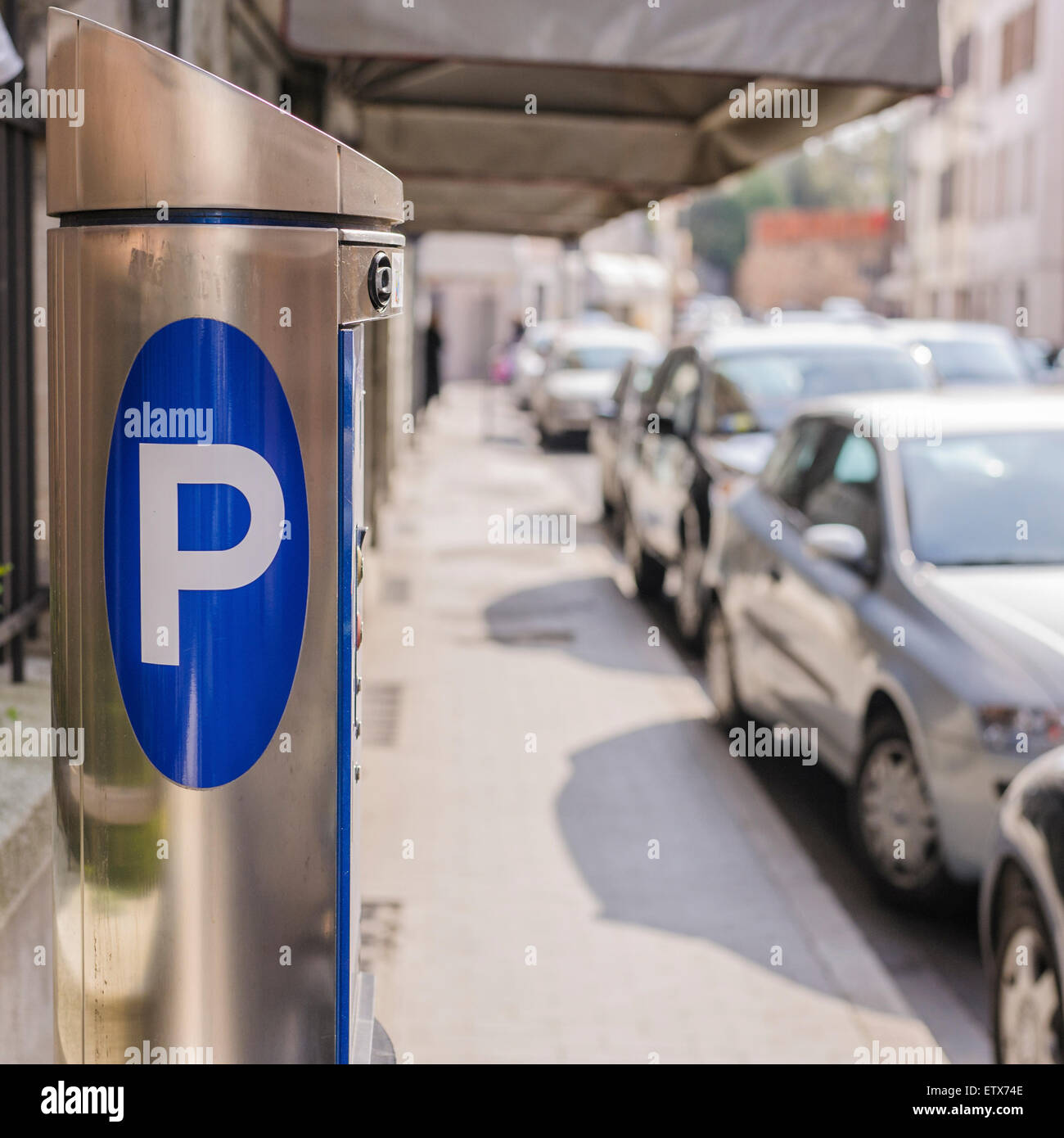 Street car parking machine hi-res stock photography and images - Alamy